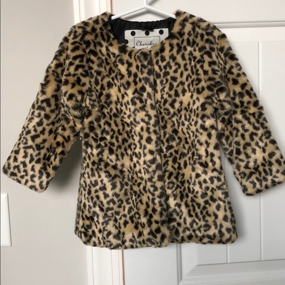 Cherokee | Jackets & Coats | Cherokee Leopard Print Coat | Poshmark
